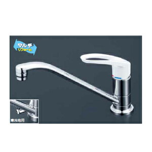 価格.com - KVK 取付穴兼用型・流し台用シングルレバー式混合栓 KM5011U (水栓金具) 価格比較
