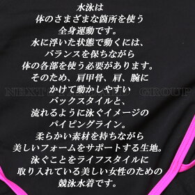 【楽天市場】競泳水着 レディース 練習用 ワンピース ns-3029finalw：競泳水着通販SAFS SPORTSサフス