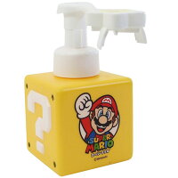 【楽天市場】ソープディスペンサー ソープボトル 500ml 泡タイプ スーパーマリオ アイテムボックス SUPER MARIO 任天堂 ...