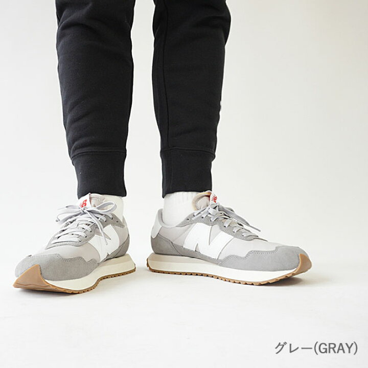 New Balance ニューバランス MS237GED シューズ カジュアル メンズ GRAY セール 送料無料 最大91％オフ！
