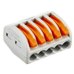 【楽天市場】あす楽対応 WF-5 ワゴジャパン WAGO(ワゴ) 差込みコネクター WFシリーズ5穴用 40個入り：照明器具の専門店 てるくにでんき