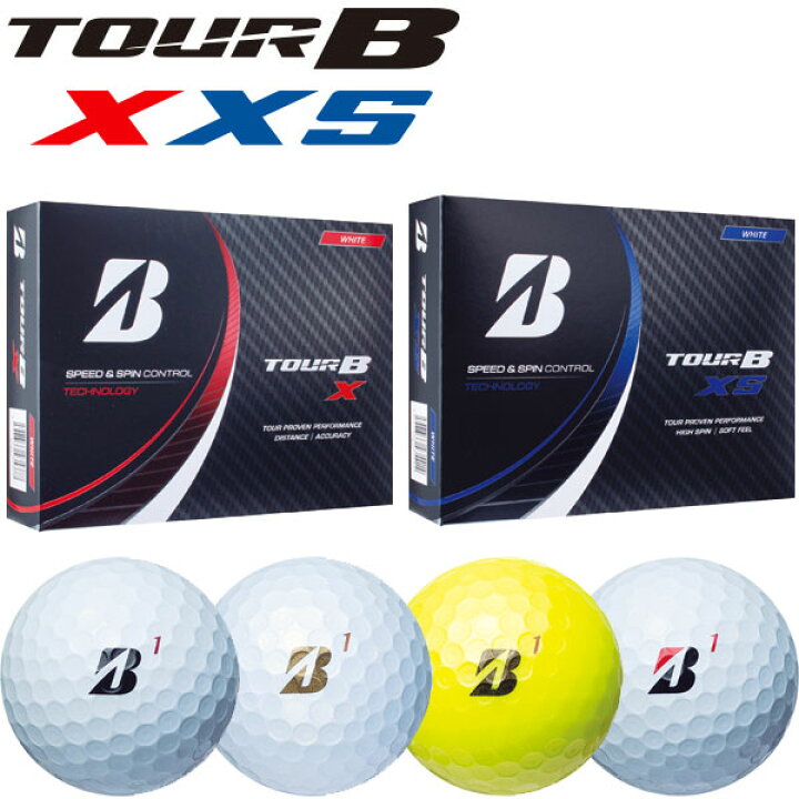 ブリヂストン TOUR B XS ゴルフボール 1ダース 日本正規品 2022 ツアービー まとめ買い特価