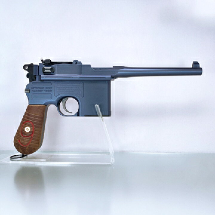 アクション モーゼル C96 レッド9 HW マットブラック ダミーカート モデルガン 本体 最高の品質の