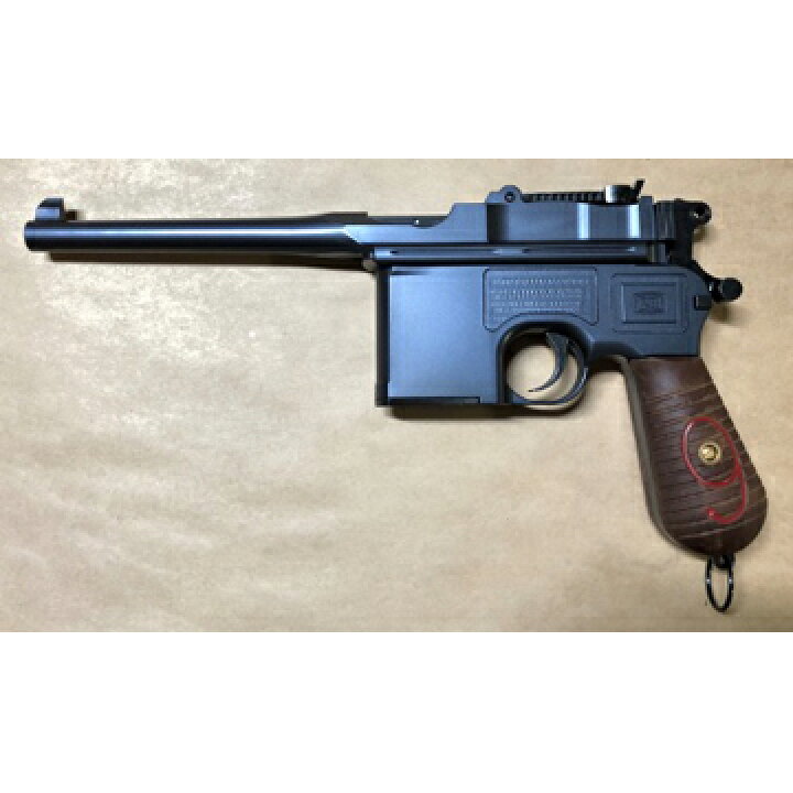 アクション モーゼル C96 レッド9 HW マットブラック ダミーカート モデルガン 本体 最高の品質の