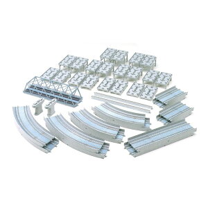 価格.com - トミーテック レールセット高架複線立体交差セット(HCパターン) 91074 (鉄道模型) 価格比較