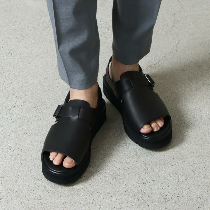 サンダル 「foot the coacher / フットザコーチャー」別注 OPEN TOE SANDALS SHARK SOLE/別注 ...