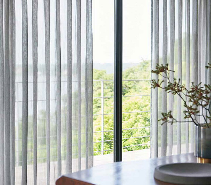 川島織物セルコン filo フィーロ オーダーカーテン スタンダード縫製ヨコ使い ウエイトテープ付 約2倍ヒダ 片開き ミンクスタFF5366 ...