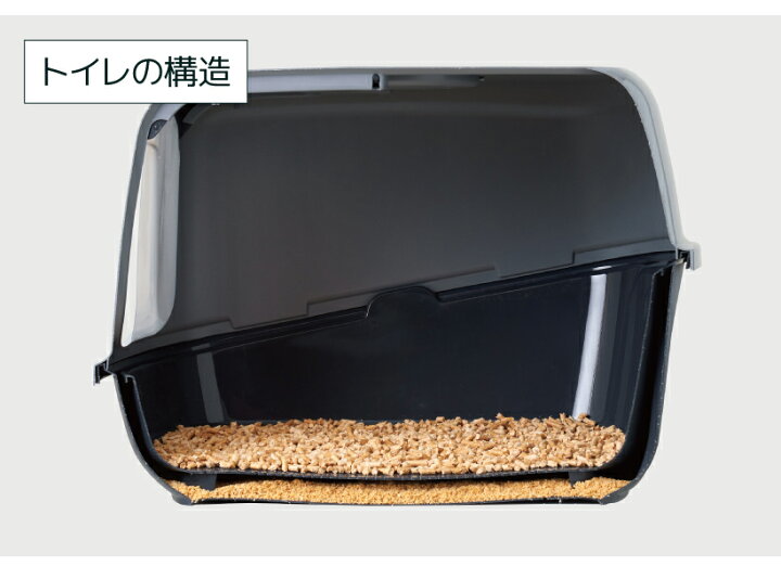 OFT PeeWee エコビッグ 本体 専用猫砂セット 木製 ペレット システムトイレ 猫 ねこ 猫トイレ ねこトイレ 大型 おおきめ 高級ブランド