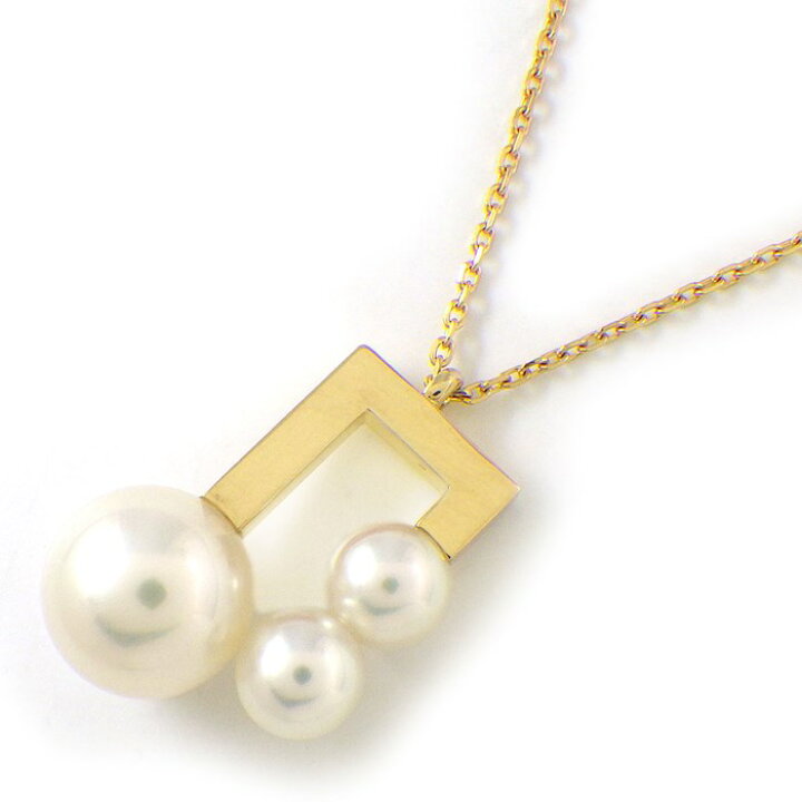 TASAKI タサキ バランスノート 18YG ペンダント - ネックレス