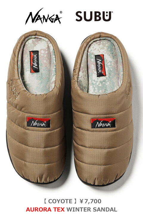 サンダル SUBU: AURORA WINTER SANDALS オーロラ ウィンターサンダル 素敵な