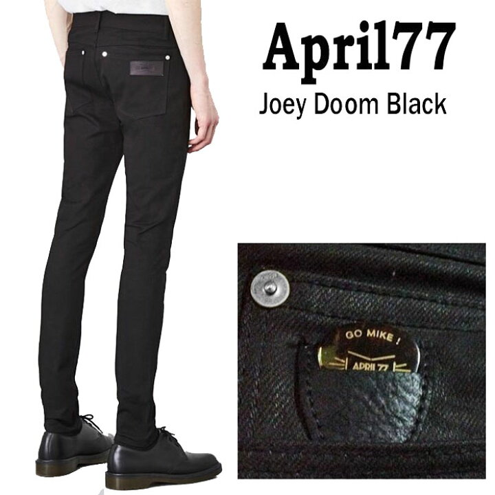 新作多数 April77 THUNDER DOTS ドットスキニーデニム tresor.gov.bf