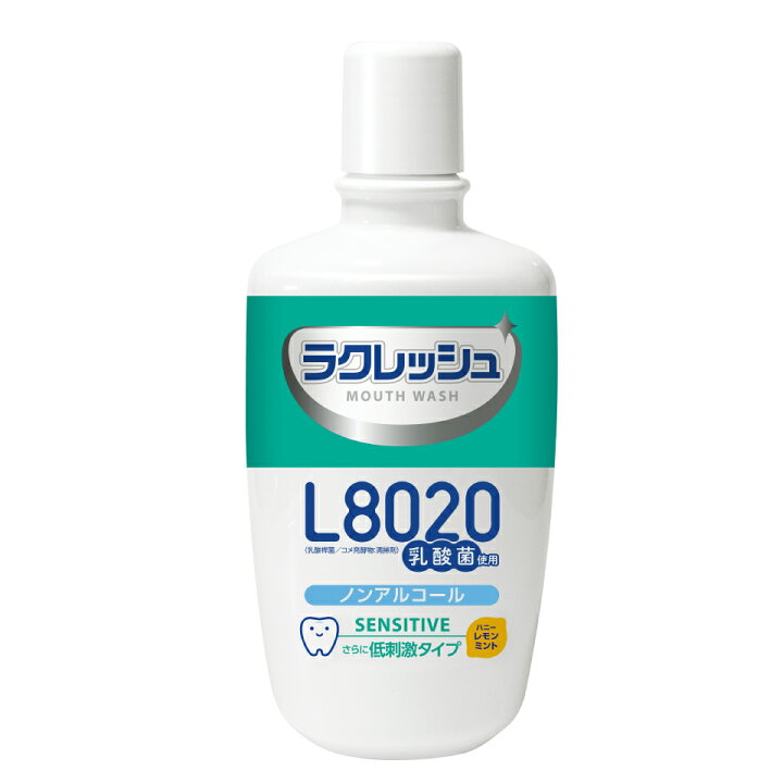 L8020乳酸菌使用 ラクレッシュ マウスウォッシュ センシティブタイプ 300ml×5本 【新品、本物、当店在庫だから安心】