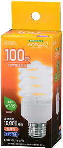 価格.com - オーム電機 エコデンキュウ スパイラル形 100形 E26 電球色 EFD25EL/18-SPB (電球・蛍光灯) 価格比較