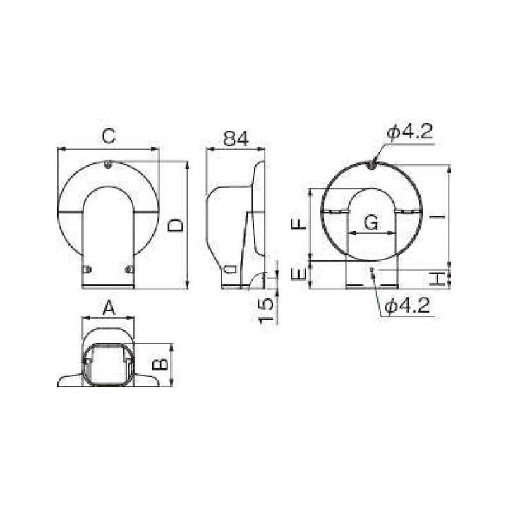 INABA 因幡電工 スリムダクトLD ウォールコーナーエアコンキャップ用 LDWM-70L-W LDWM70LW ホワイト 10個セット 2022公式店舗