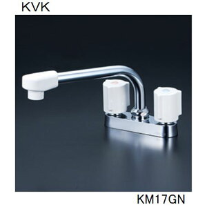 価格.com - KVK 流し台用2ハンドル混合栓 KM17G (水栓金具) 価格比較