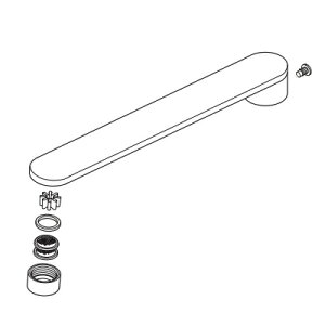 価格.com - KVK KM85・KM87等用 吐水口 Z486P (水栓金具) 価格比較