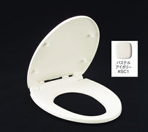 【楽天市場】 TOTO 普通便座 TC301 #SC1（パステルアイボリー）エロンゲートサイズ（大型） 便座・便ふたソフト閉止 シリーズ名 04前丸便座：住器プラザ