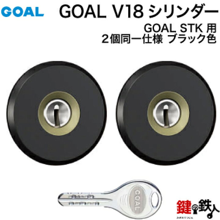 WD5118 三協アルミ 玄関ドア 交換用シリンダー2個セット GOAL STK D9キー 標準シリンダー D9タイプ ゴール製 ラフォース 人気の贈り物が大集合
