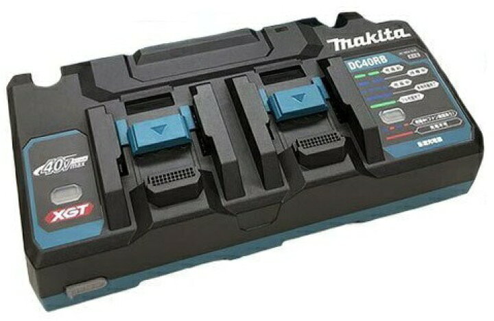 マキタ急速充電器 DC40RB(2口タイプ) - 自転車用携帯工具