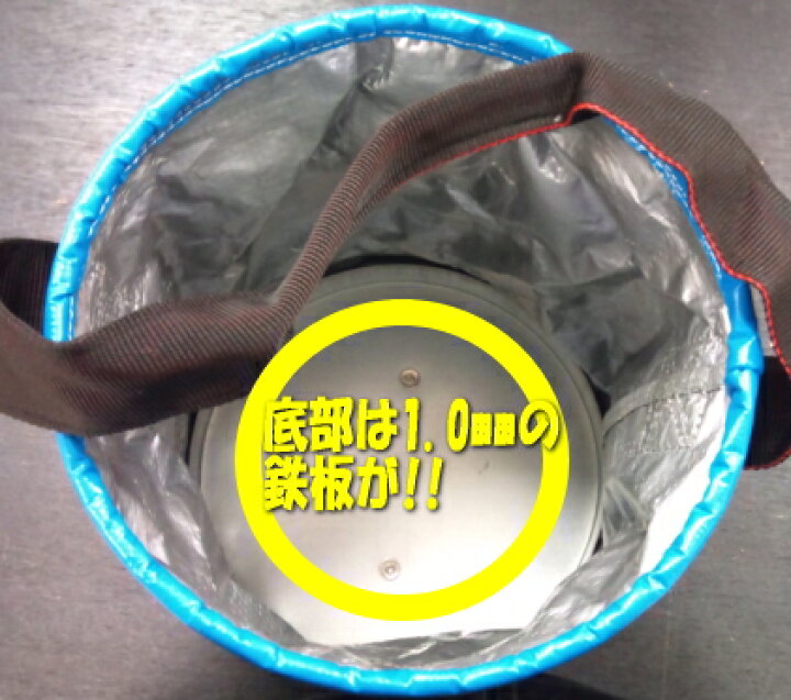 最大85％オフ！ 一斗缶バッグ ダブル 2個用 〜プロ用荷揚げバッグシリーズ〜 yoshiyuki0804.sub.jp