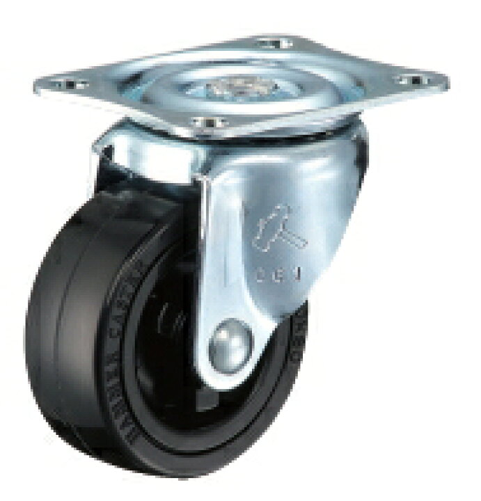 ハンマー 420Gシリーズ G型 自在SP付 ゴム車75mm 9周年記念イベントが