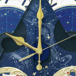 【楽天市場】セイコー クロック からくり 電波 壁掛け時計 RE582G 12星座 メロディー 音楽 薄金色パール アナログ SEIKO ...