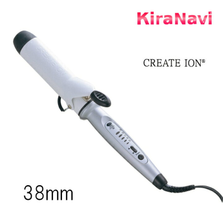 正規品 送料無料 クレイツ イオンカールアイロン 38mm コテ CREATE IONJ72012 【67%OFF!】