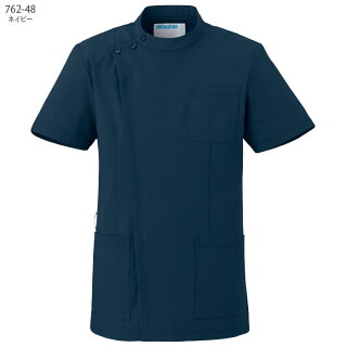 【楽天市場】カゼン ジャケット ケーシー 男女兼用 医療 白衣 762-40～48 半袖 ストレッチ KC 医務衣 KAZEN ドクター ナース 病院 制服：BiZTIME（ビズタイム）