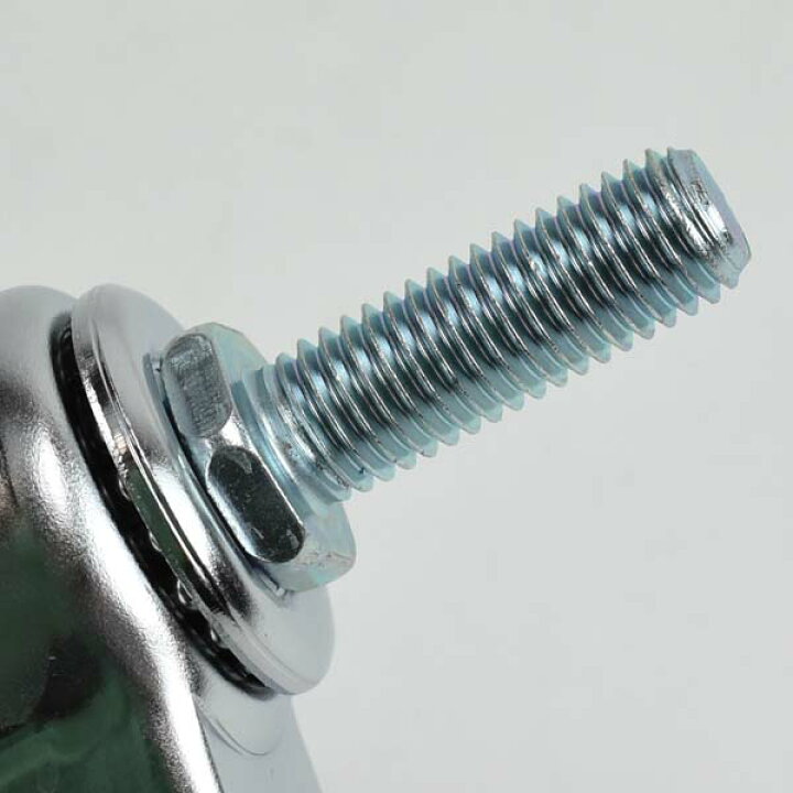 ハンマーキャスター 自在 ねじ込み式キャスター ゴム車 75mm 420EA-R75 大人気