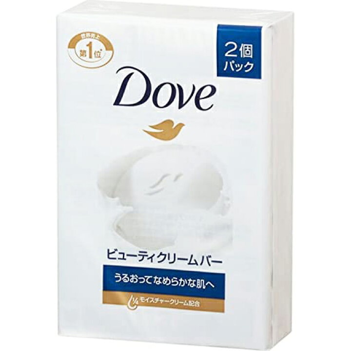 ユニリーバ ジャパン 株 Dove ダヴ ビューティクリームバー ホワイト 95g×2個パック 固形石けん型の中性ボディソープ キャンセル不可 もらって嬉しい出産祝い
