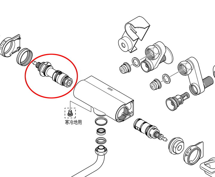 KVK サーモスタットカートリッジ PZ88F スーパーSALE セール期間限定