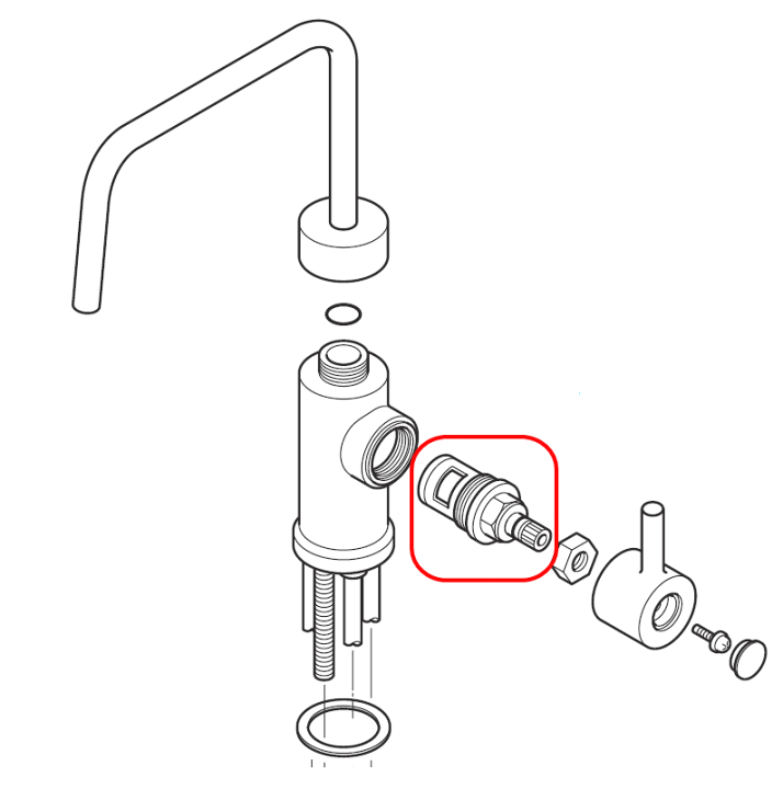 絶品 KPS018 KVK 旧MYM 止水カートリッジ 送料無料3,580円 milmogroup.com