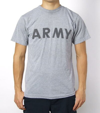 【楽天市場】US．ARMY．軍用グレーTシャツ(USED）T45U-：L.A. BOY