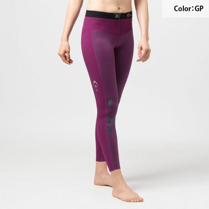 C3fit シースリーフィット エレメントエアーロングタイツ 3FW17122 ランニングウェア 信頼の日本国内生産 独特の上品