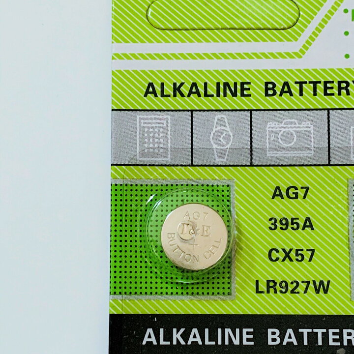 LR927 AG7 SR927 100個セット ボタン電池 保証