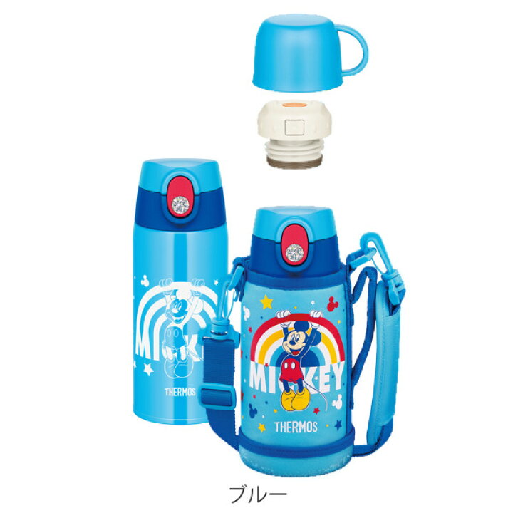 サーモス 水筒 FJO-600WFDS P ピンク ミニー 真空断熱2ウェイボトル 600ml ストロー コップ付き ディズニー 保冷保温 子供 キッズ ステンレスボトル 大勧め