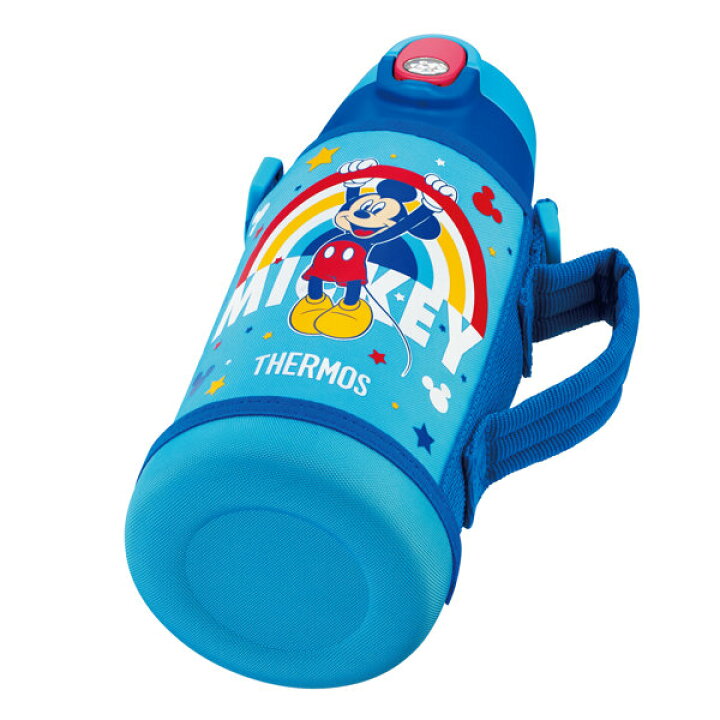 サーモス 水筒 FJO-600WFDS P ピンク ミニー 真空断熱2ウェイボトル 600ml ストロー コップ付き ディズニー 保冷保温 子供 キッズ ステンレスボトル 大勧め