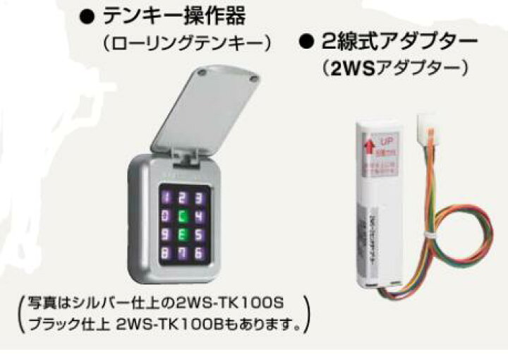 全日本送料無料 GOAL電気錠 2WS-TK100 asakusa.sub.jp