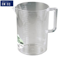 【楽天市場】エンテック／ENTEC アクリル計量カップ 2000cc 袋入り No.623A （日本製・国産・メジャーカップ・千羽鶴印）：キッチン応援隊！ラッキークィーン