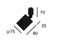 【楽天市場】GRID PLUS SWINGABLE DUCT DOWN LIGHT グリッドプラスダクトスウィンガブルダウンライト ARTWORKSTUDIO AW-0615 LED内蔵 ...