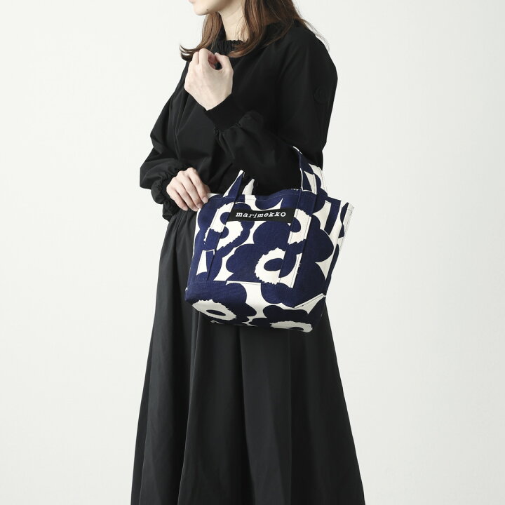 マリメッコ marimekko トートバッグ SEIDI PIENI UNIKKO ブルー レディース 091180-853 40％OFFの激安セール