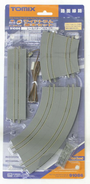【楽天市場】ワイドトラムミニレールセット基本セット（MA-WTパターン）【TOMIX・91086】「鉄道模型 Nゲージ トミックス レール ...