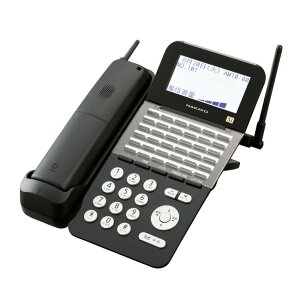 【楽天市場】【新品】ナカヨ製(NAKAYO) Siシリーズ 36ボタンディジタルハンドルコードレス電話機 黒 ブラック ビジネスホン 36キー漢字表示 LCD NYC-36SI-DHCLW発注 ...