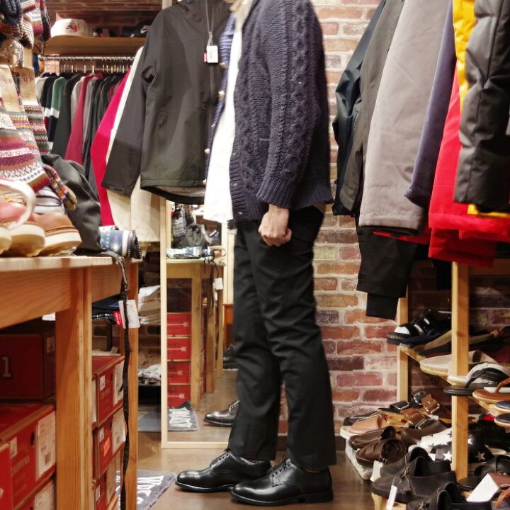 ウィールローブ 15074 WHEEL ROBE ELASTIC SIDE BOOTS ブラック サイドゴアブーツ メンズ チェルシーブーツ ...