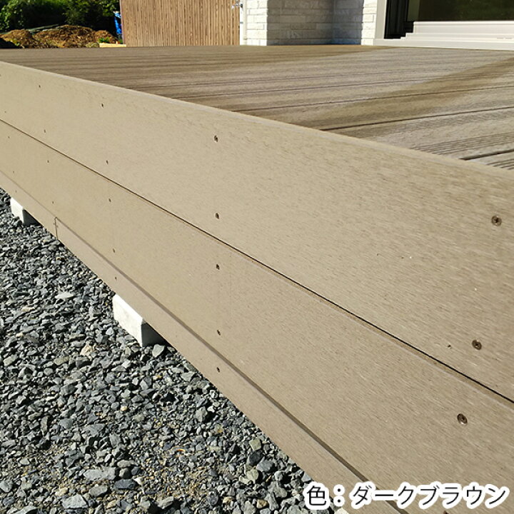 ウッドデッキ 幕板材 人工木 厚み10mm×長さ1800mm 西濃運輸支店止め 売れ筋ランキングも掲載中！