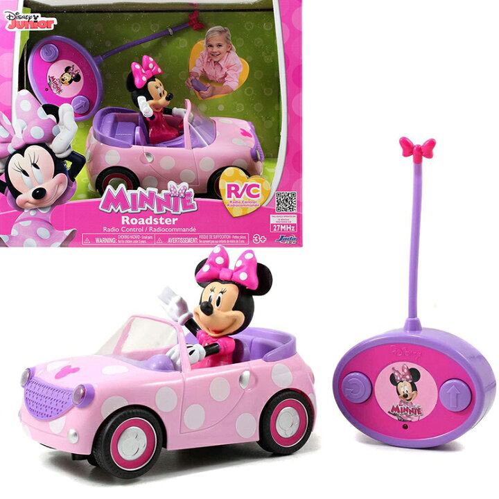 Jada Toys Classic Roadster Minnie Mouse Battery-Powered RC