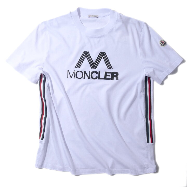2022SS NEWモンクレール Tシャツ ブランド 8C00038 001ホワイト MONCLER 2022年春夏新作[[[ ギフト 半袖 ...