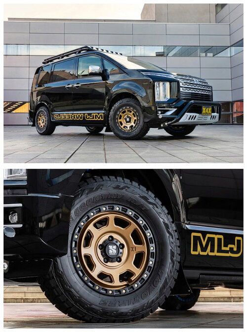 【楽天市場】エクストリームJ XTREME-J XJ07 14インチ 4.5J 43 4-100 マットブロンズ/ブラックリム ホイール1本 | MLJ エムエルジェイ 軽バン 軽トラ 軽カー ...