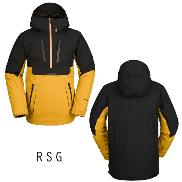 VOLCOM ボルコム ウェア BRIGHTON PULLOVER 21-22 DGR メンズ ジャケット スノーボード プルオーバー 直送商品