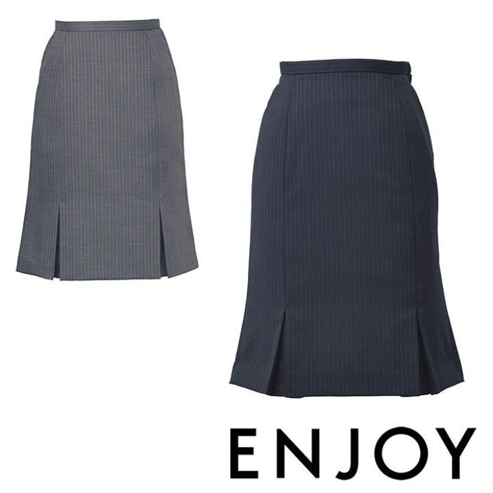 EAS382 マーメイドラインスカート ENJOY・カーシーカシマ・KARSEE ポリエステル80％・ウール20％ 事務服・制服 5号〜21号 事務服 | kochi-ot.main.jp